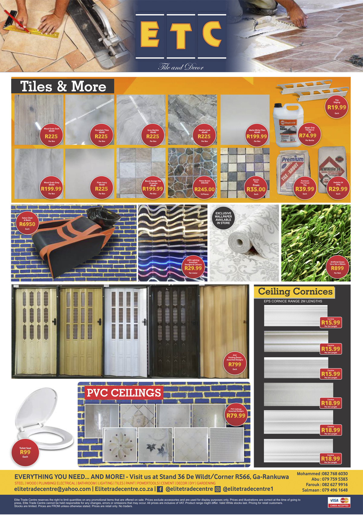 Mosaic White - Elite Trade Centre
